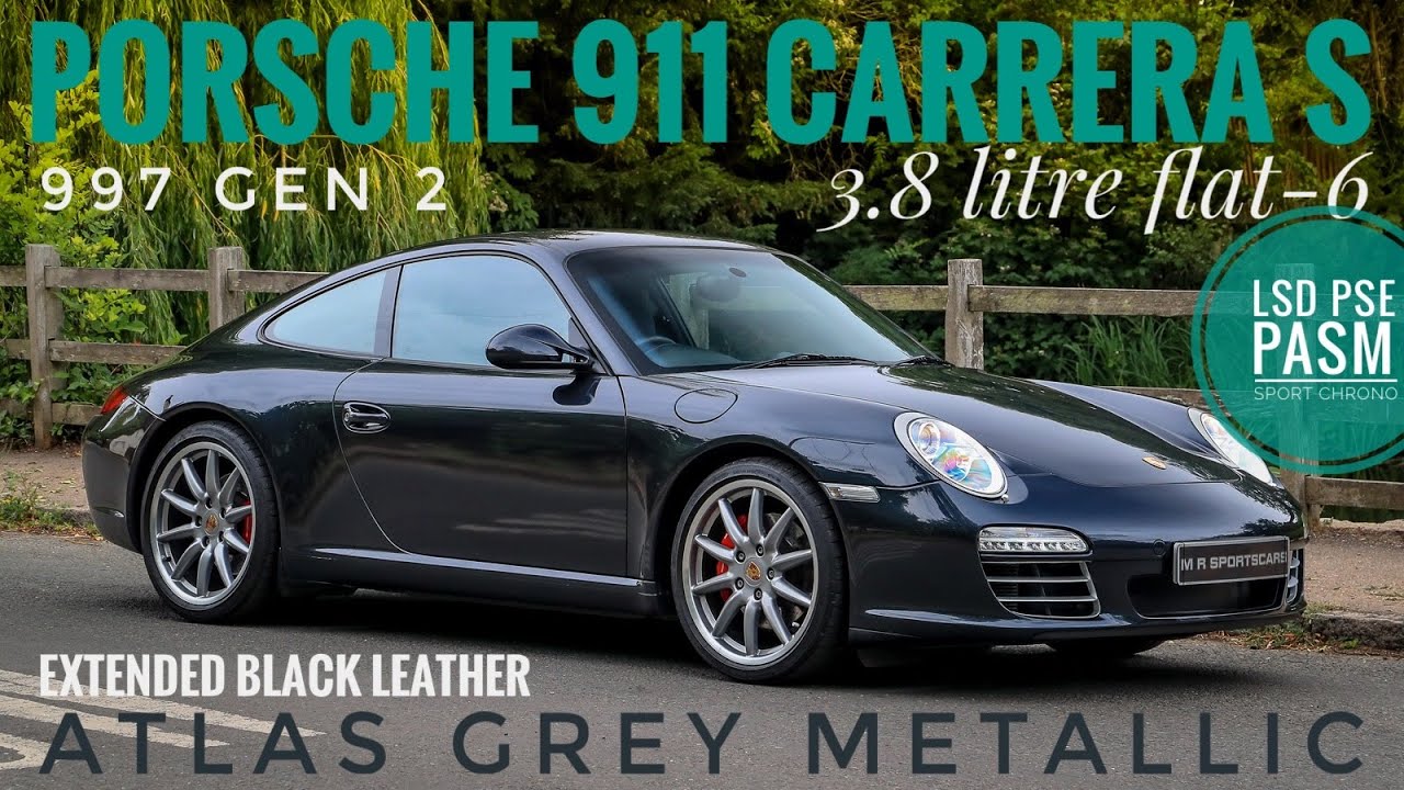 Porsche 911 Carrera S 997.2 Gen 2 Coupe PDK Atlas Grey Metallic with ...