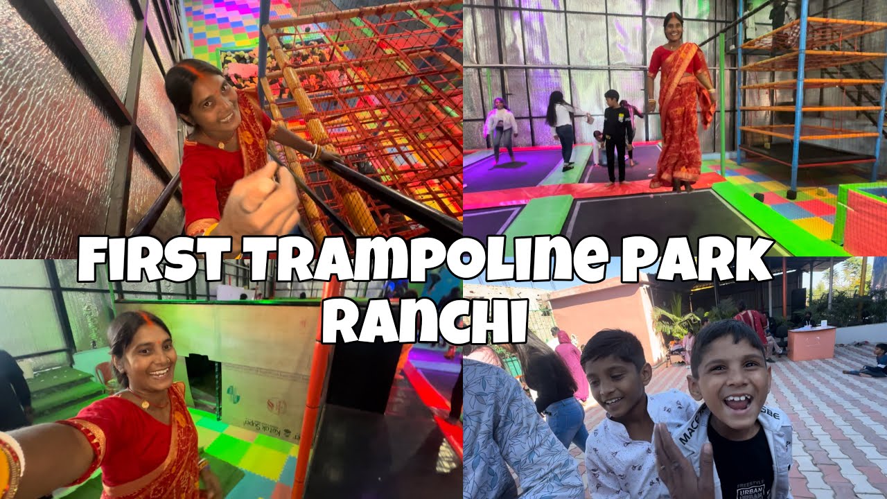 Ranchi’s first trampoline park || Trampoline park in Ranchi || Family ...