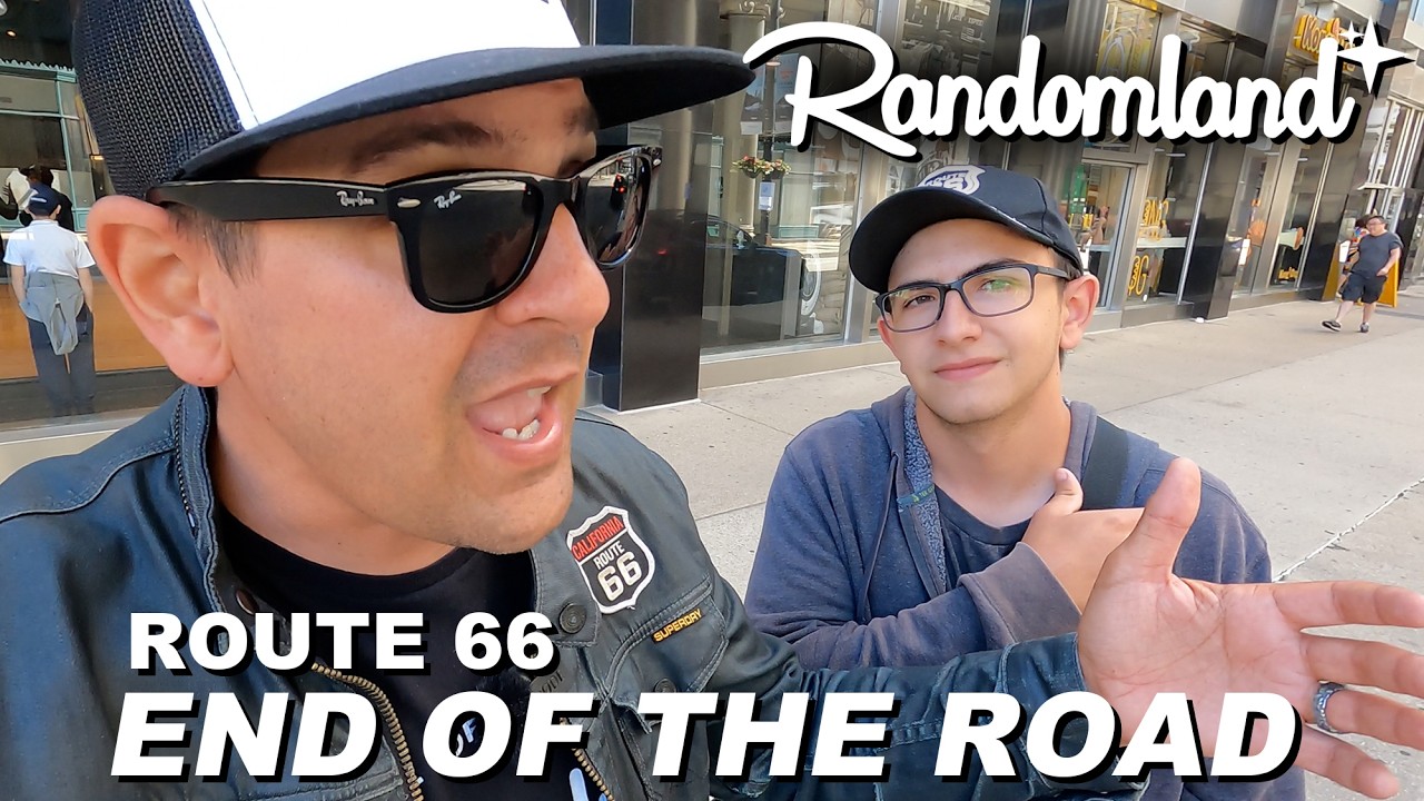 Finding the End of Route 66! Chicago's Hidden Finale | Randomland ...
