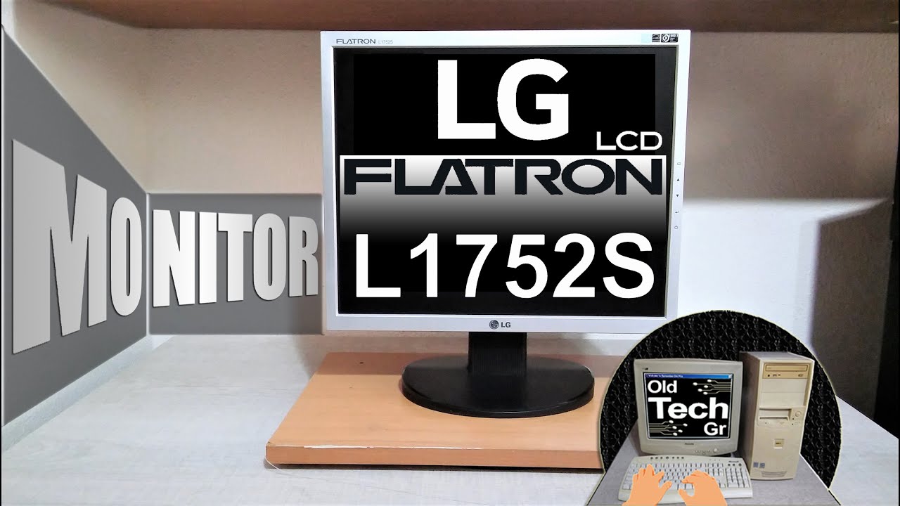 LG FLATRON L1752S SF 17" inch VGA TFT LCD Monitor #technology - YouTube