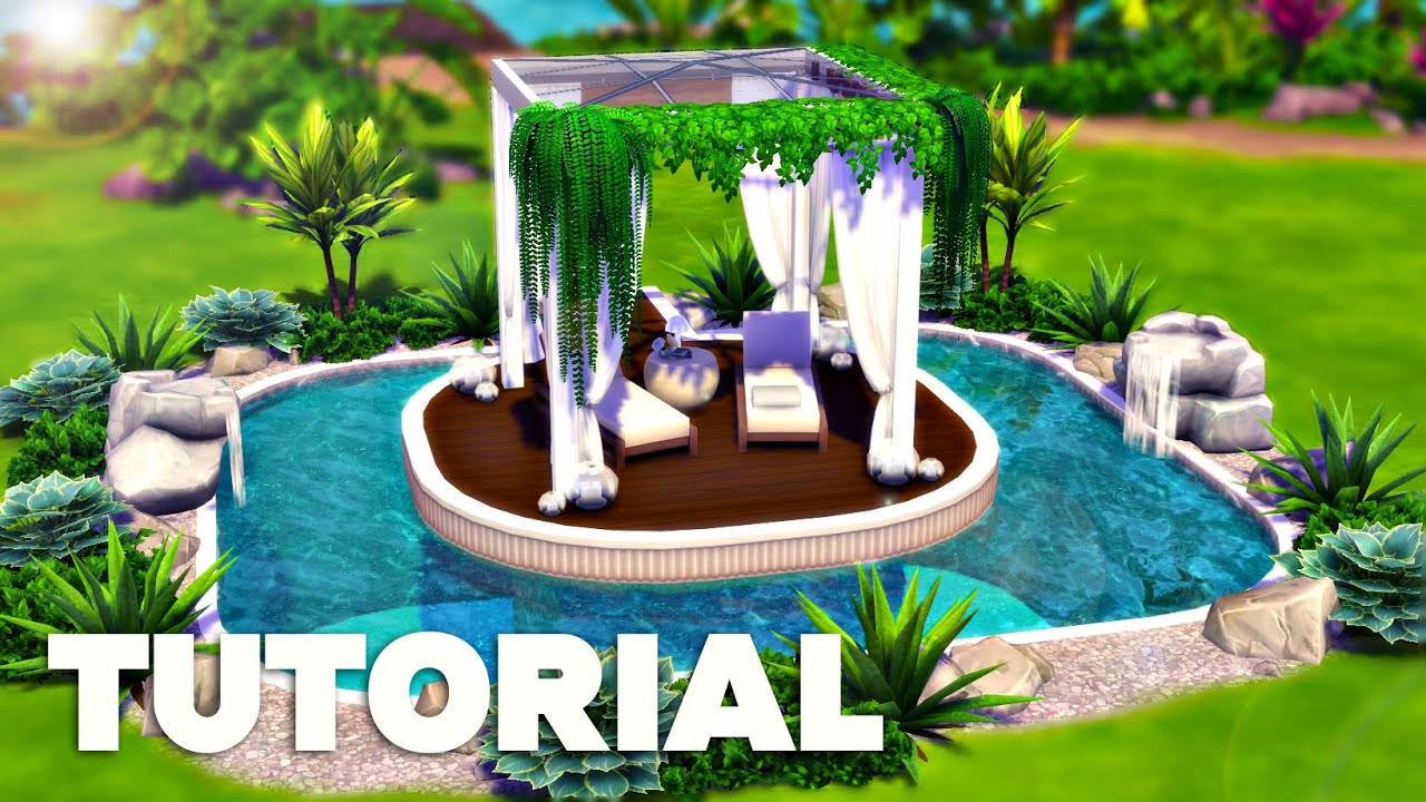 How to Build a Stunning Pool Platform in The Sims 4 – Step-by-Step ...