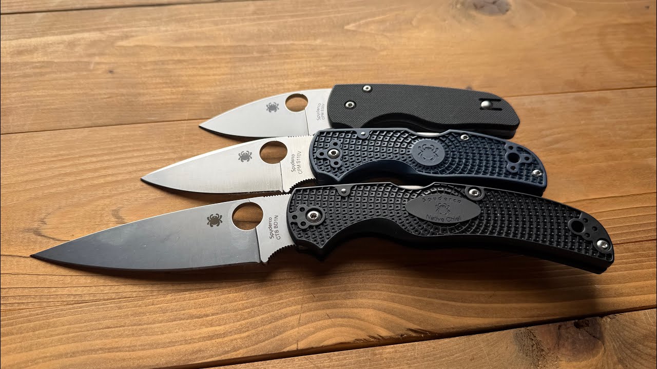 The Spyderco Native Series. - YouTube