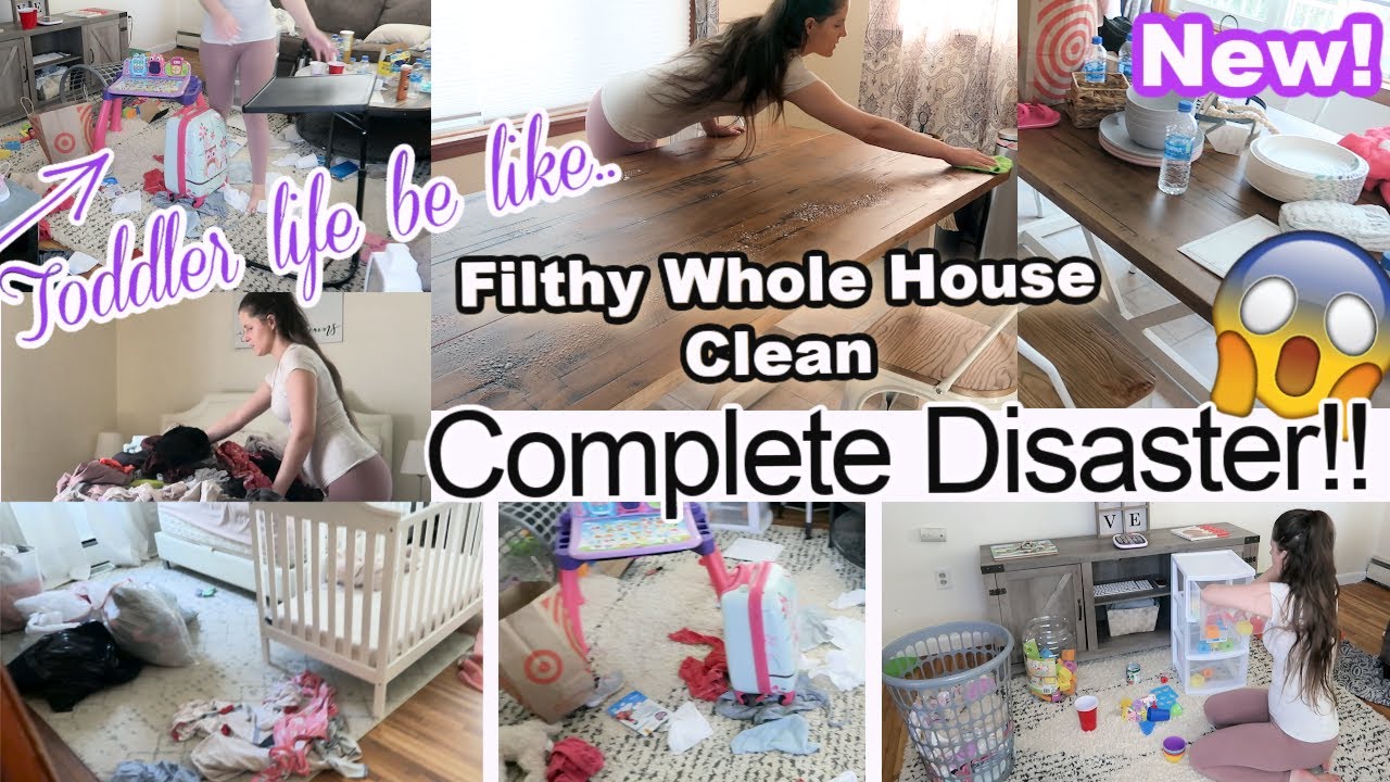 *EXTREME* FILTHY HOUSE CLEAN WITH ME 2021 | SPEED CLEANING MOTIVATION ...