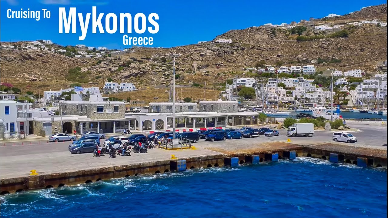 Cruising To Mykonos (Μύκονος), Greece - 4K-HDR - Boat Ride -Tourister ...