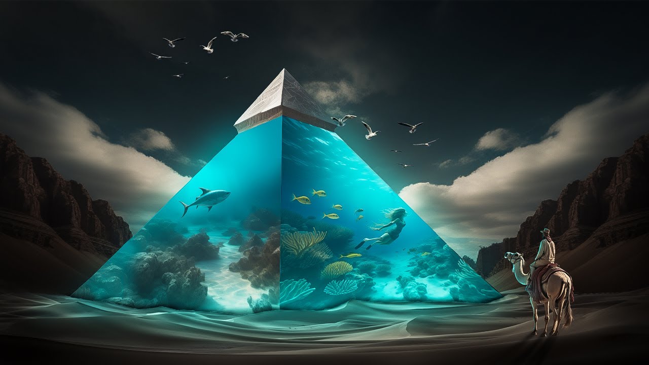Fantasy Pyramid Photoshop Manipulation Tutorial By Picture Fun - YouTube
