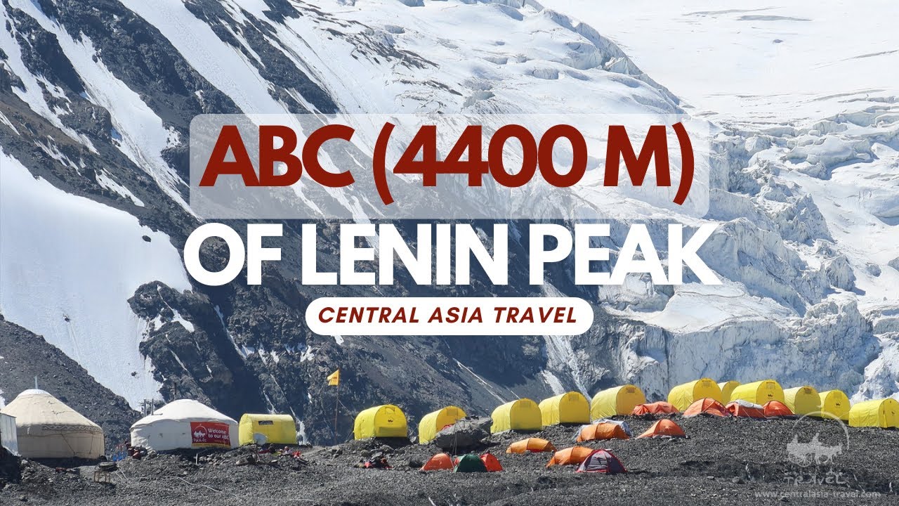 Advanced Base Camp (4400 m) of Lenin Peak by Central Asia Travel - YouTube