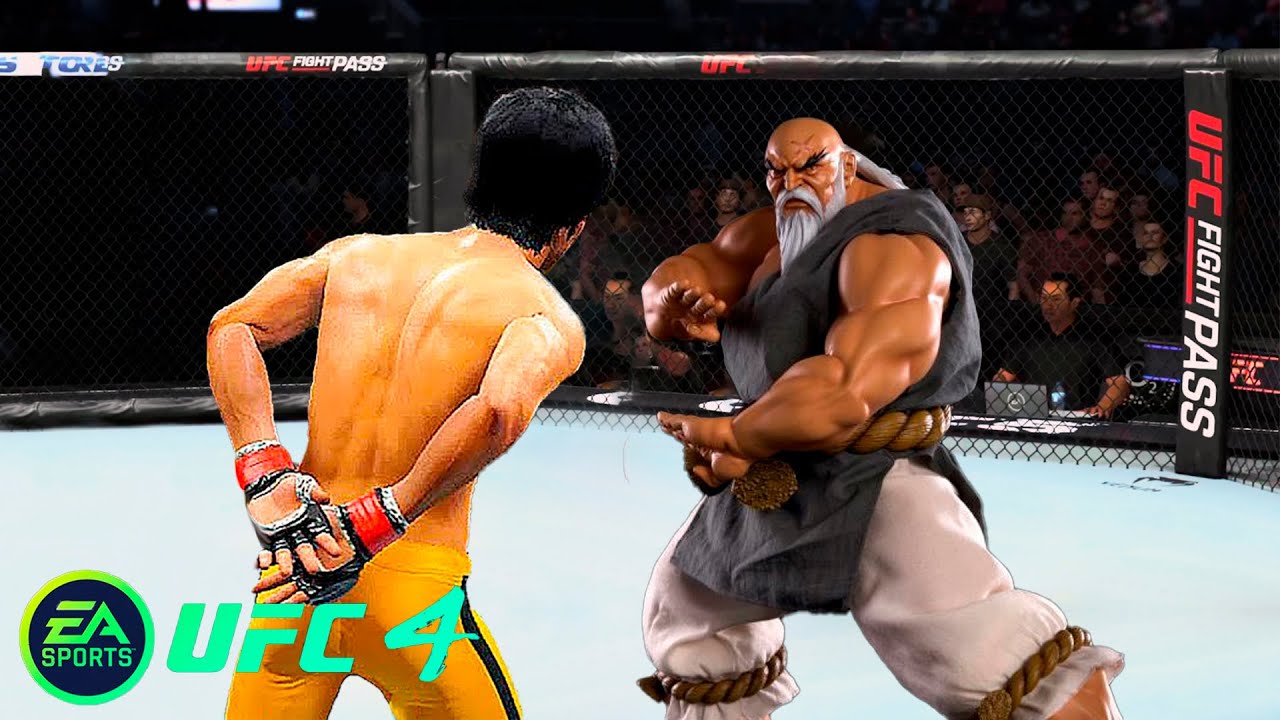 UFC4 Bruce Lee vs Goku EA Sports UFC 4 PS5 - YouTube