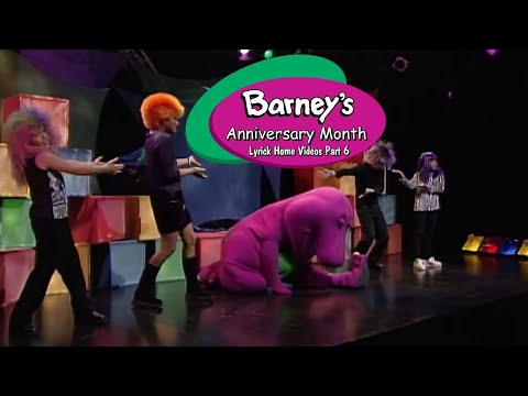 Barney's Anniversary Month: The Barney Home Videos The Lyrick Era Part ...