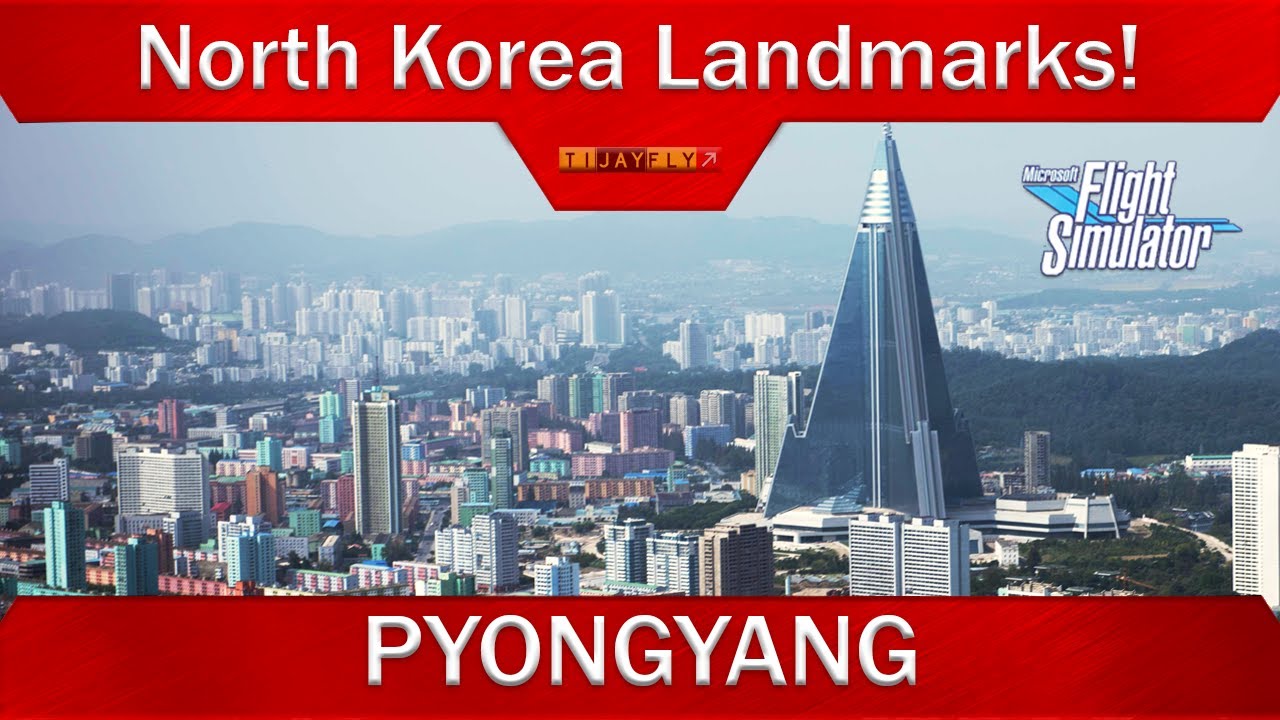 Pyongyang North Korea Landmarks Tour | Flight Simulator 2020 - YouTube