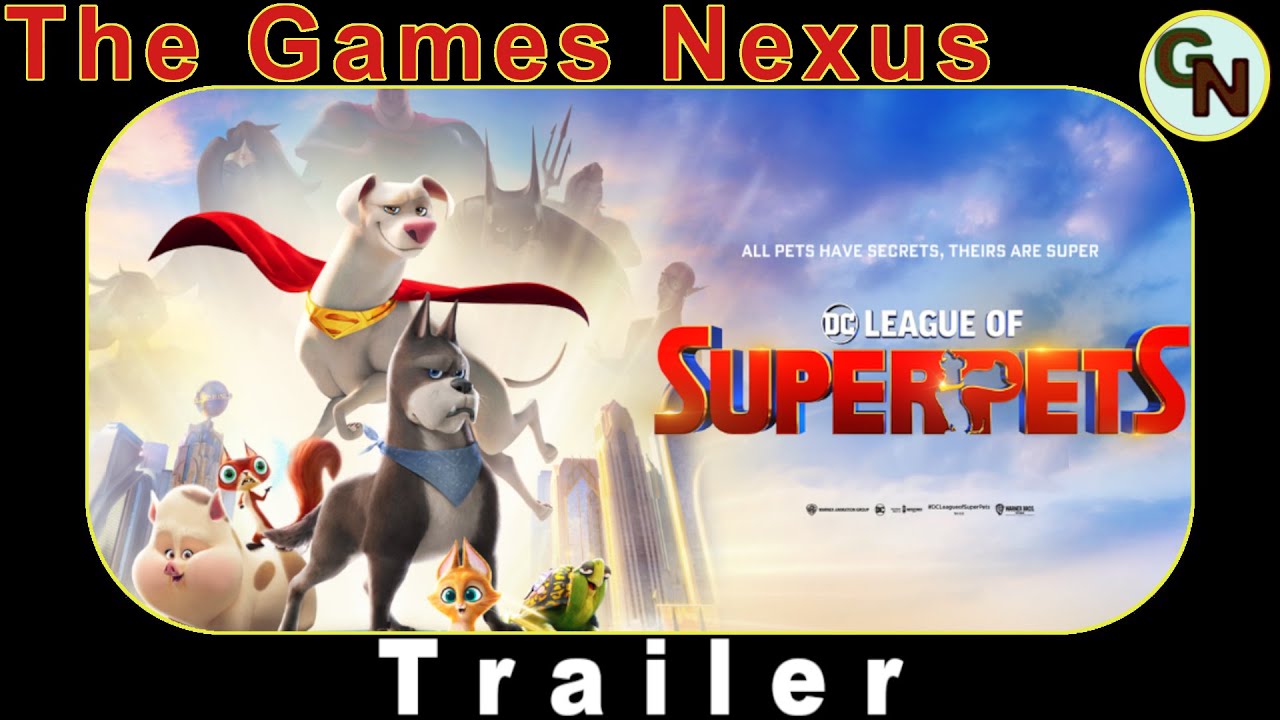 DC League of Super-Pets (2022) movie official trailer 1 [HD] - Watch ...