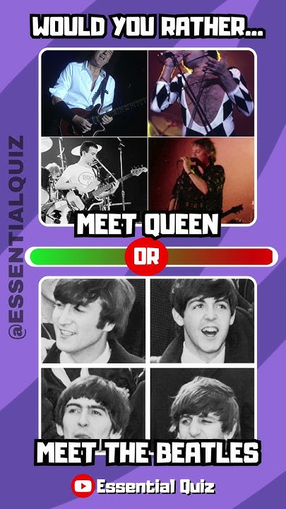 WOULD YOU RATHER...? MUSIC EDITION | WOULD YOU RATHER GAME - YouTube