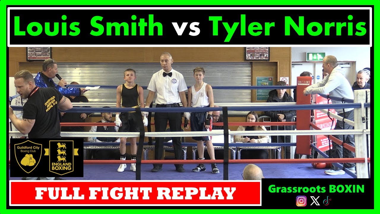 Louis Smith vs Tyler Norris (Schools Contest) - FULL FIGHT - Guildford ...