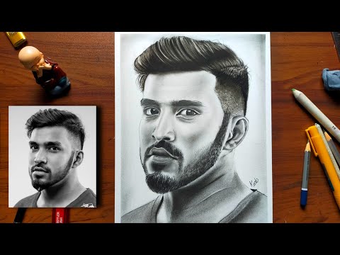 Techno Gamerz Sketch | Techno Gamerz Drawing Easy | Ujjwal Chaurasia ...