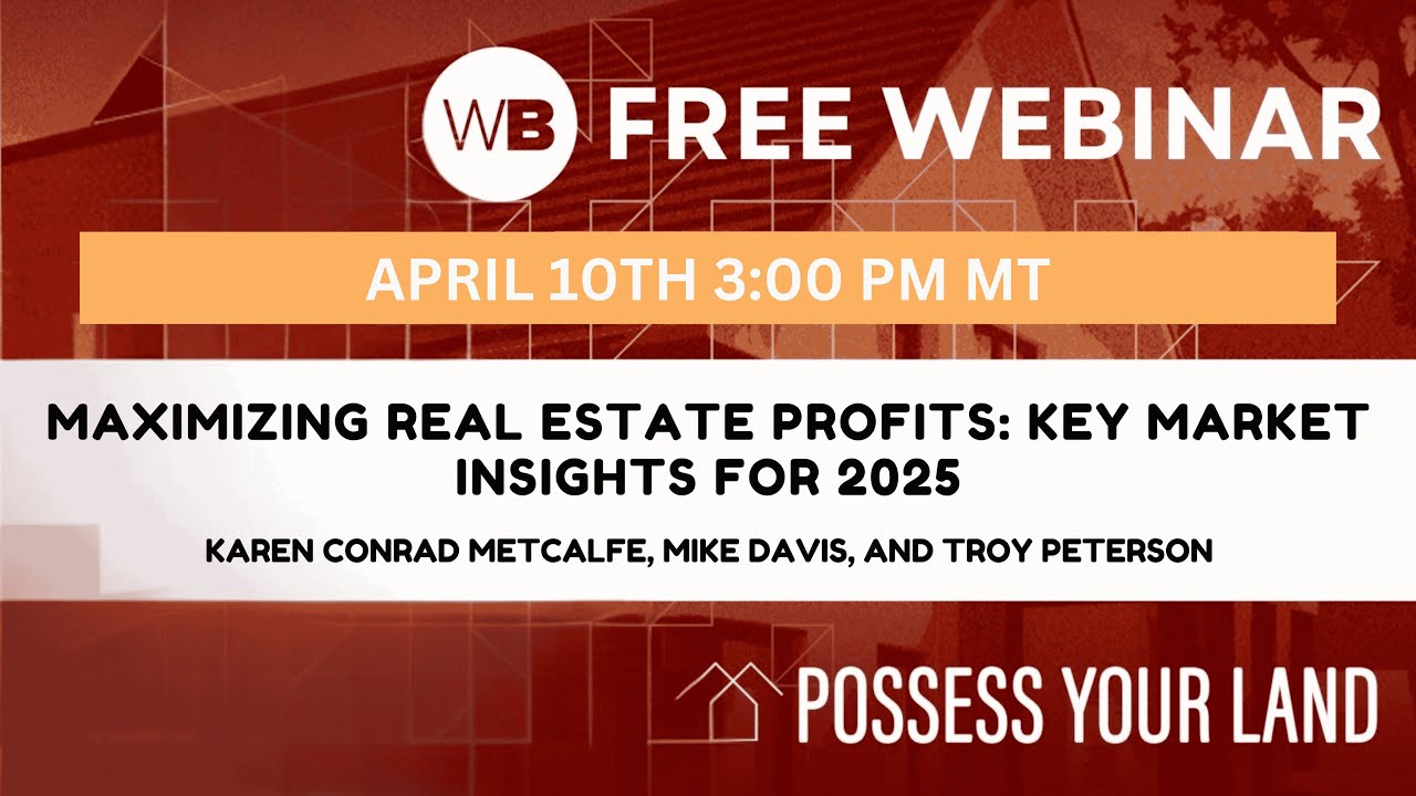 Maximizing Real Estate Profits: Key Market Insights for 2025 - YouTube