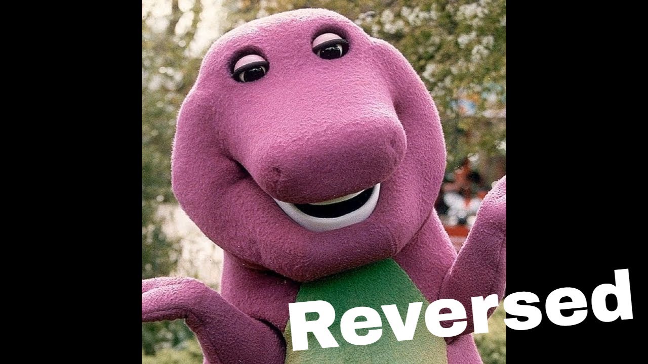 Barney & Friends Theme Song Backwards with Lyrics (SCARY) - Horror ...