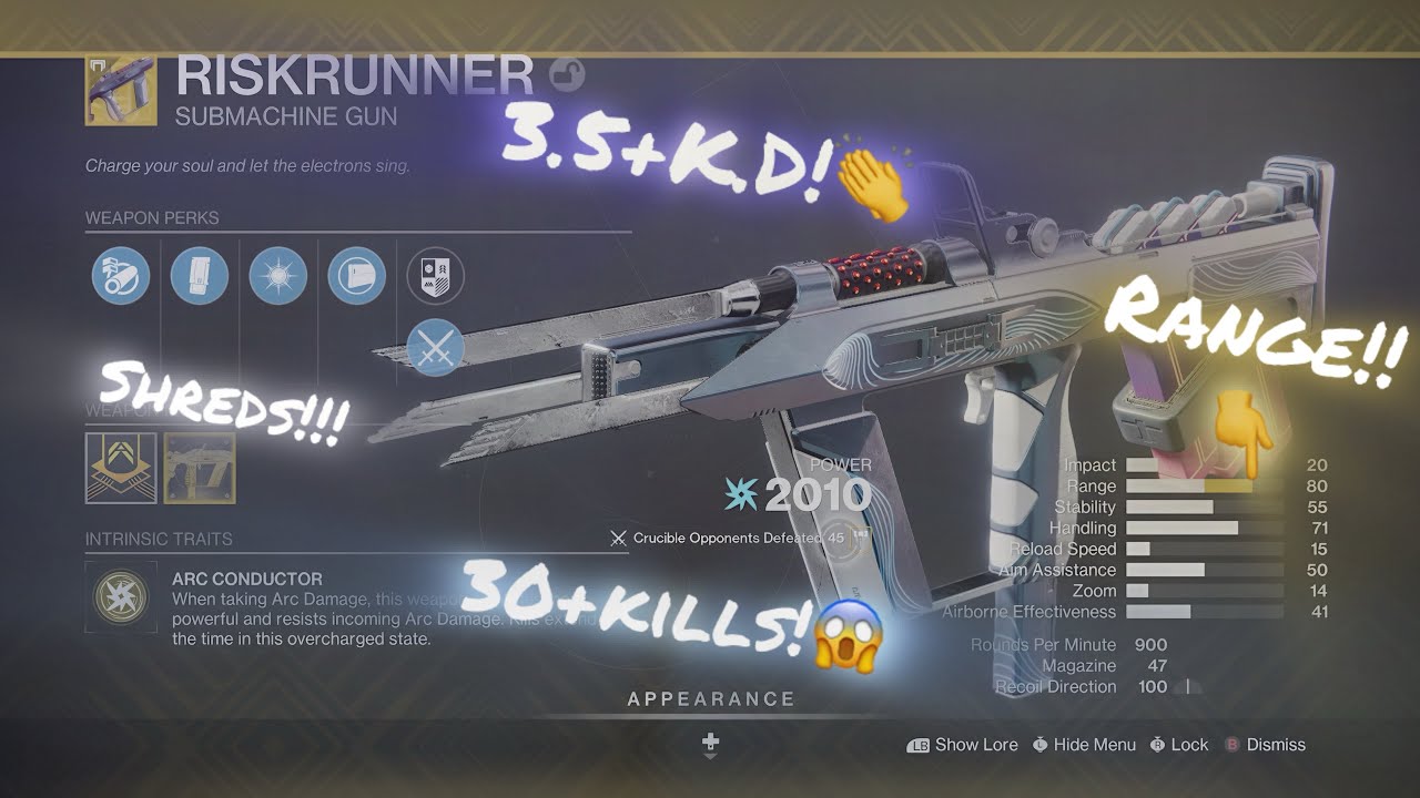 RiskRunner Still SHREDS Lobbies!💯👏-High Kill/K.D RiskRunner Destiny 2 ...