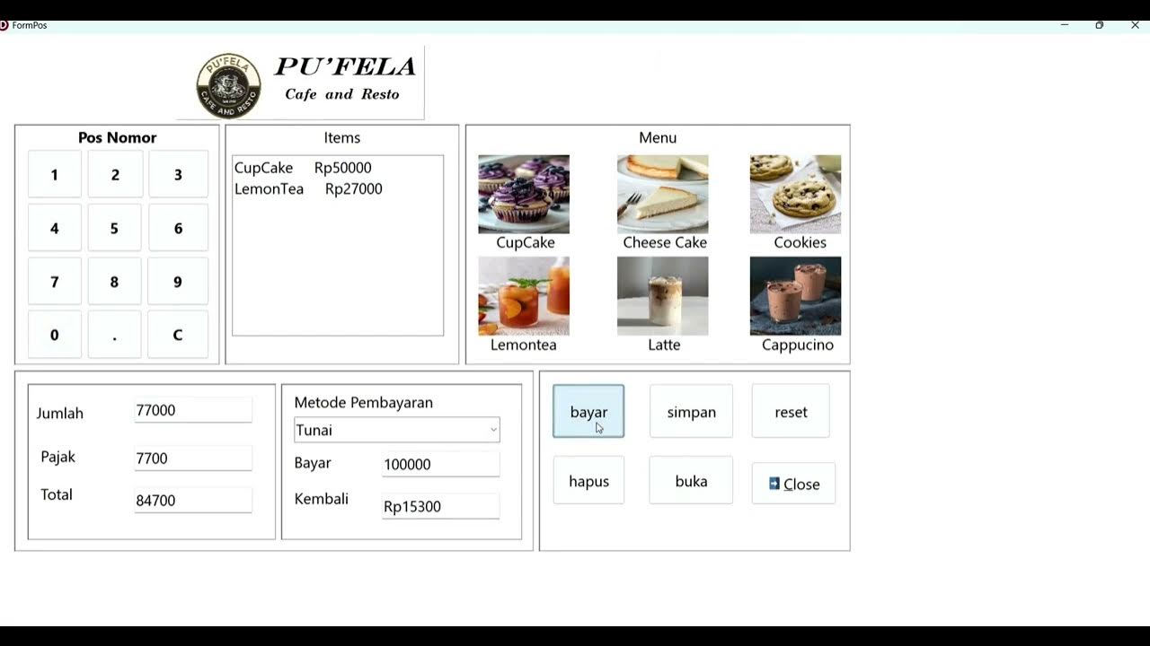 VIDIO TUTORIAL - MEMBUAT POS KASIR DI APLIKASI DELPHI! - YouTube