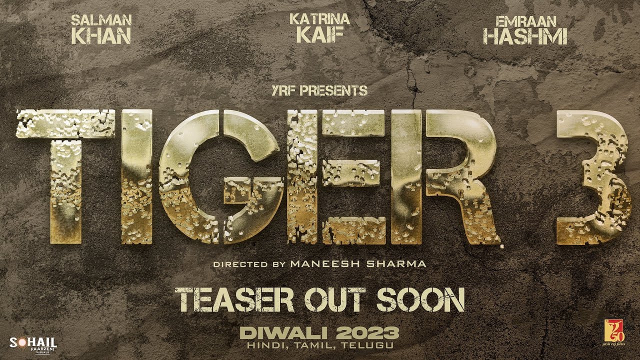 Tiger 3 Official Teaser Along With Release Date Coming Soon|Surprise ...