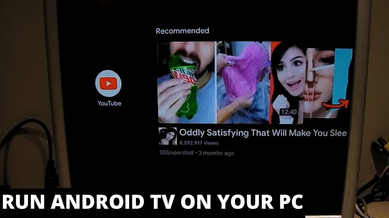 Testing out Android TV x86 Oreo on AMD E-300 TiViBox Slim - YouTube