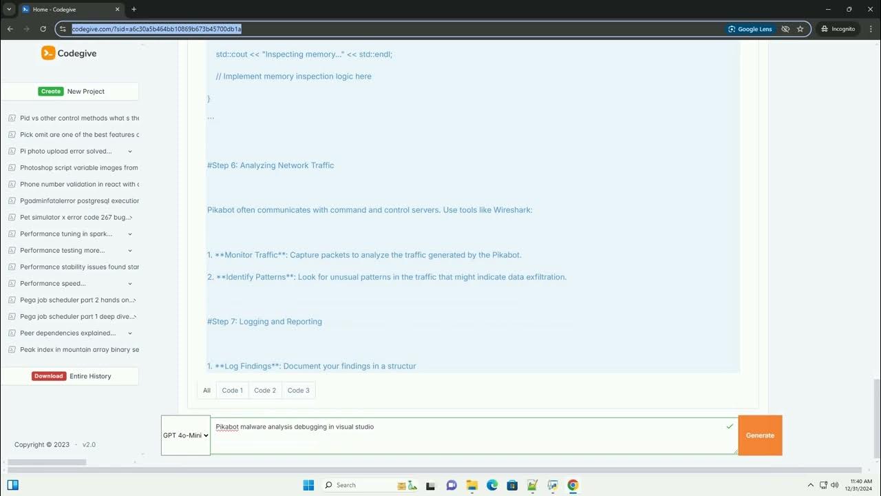 pikabot malware analysis debugging in visual studio - YouTube