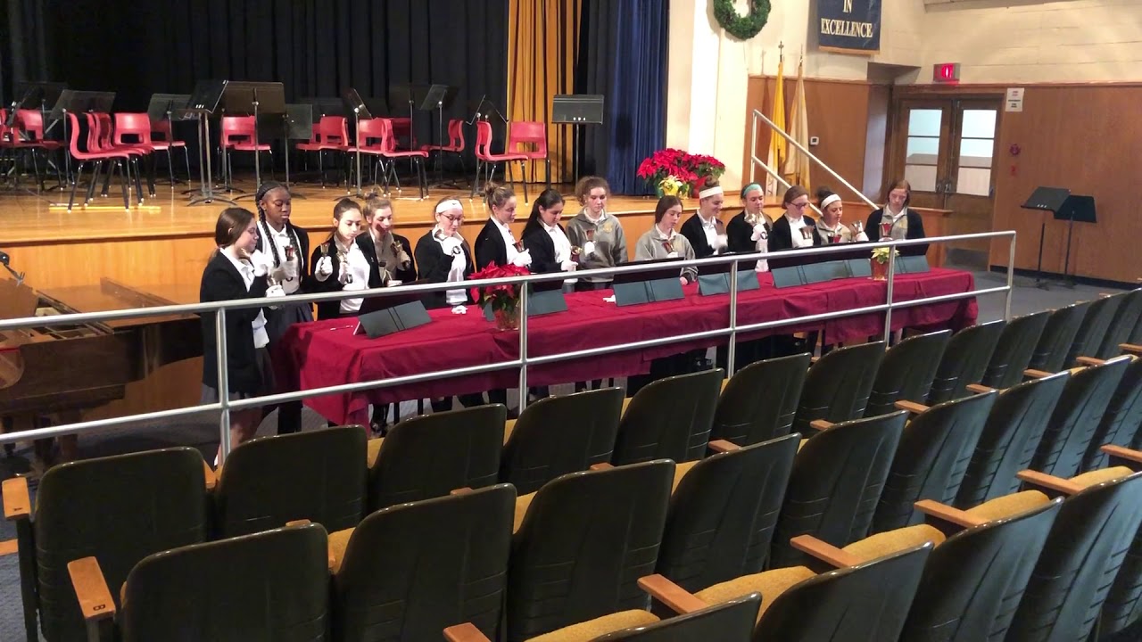 SBA Handbells- "Jolly Old St. Nicholas" - YouTube