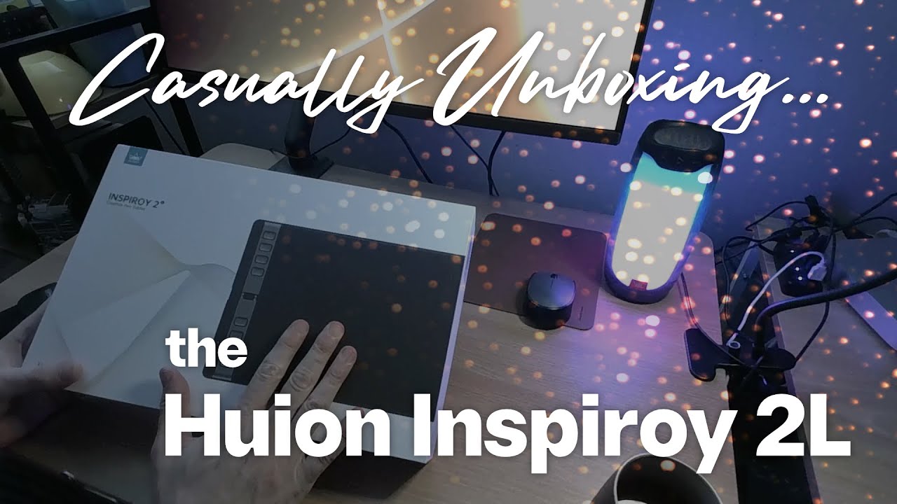 Huion Inspiroy 2 L - Unboxing & First Impressions (not a review!) - YouTube