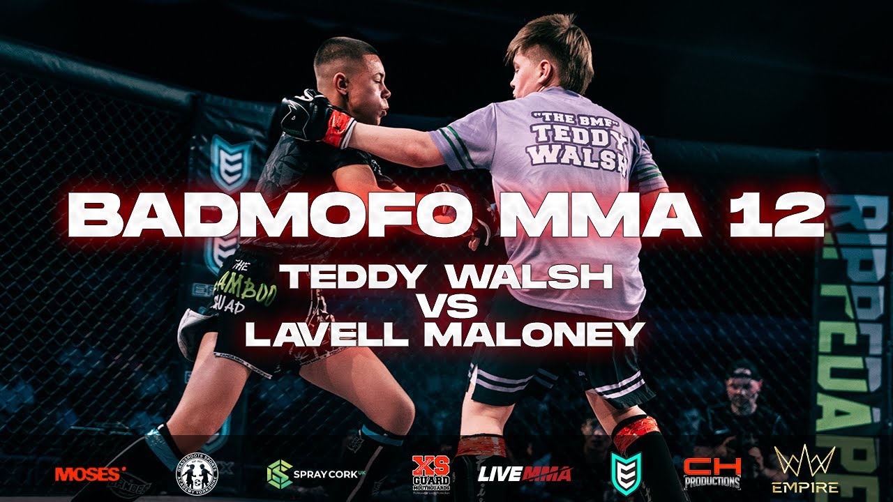 BMF 12 | Teddy Walsh vs Lavell Maloney | Junior MMA - YouTube