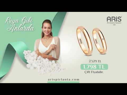 Alyans fırsatı! Pırlantalı alyans çifti 1.798 TL