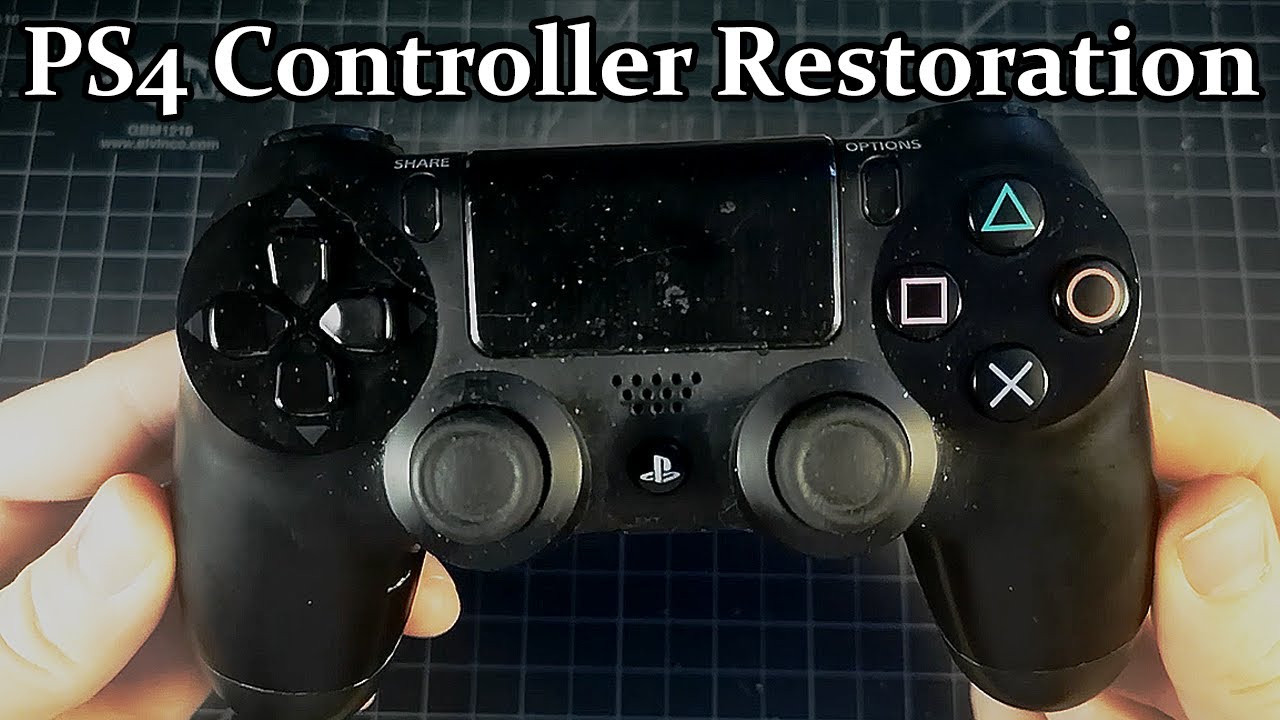 PS4 Controller Restoration - YouTube