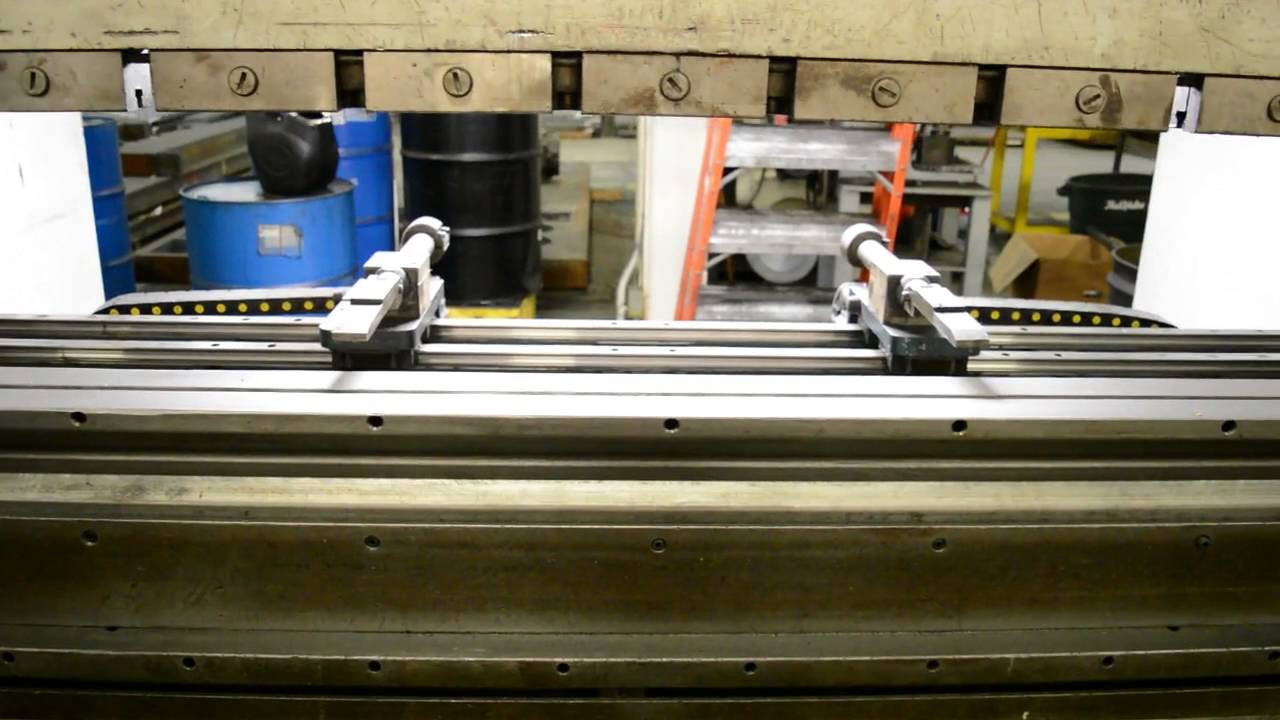 Ursviken Pullmax EKP CNC 275 10' x 275 Ton Hydraulic Press Brake - YouTube