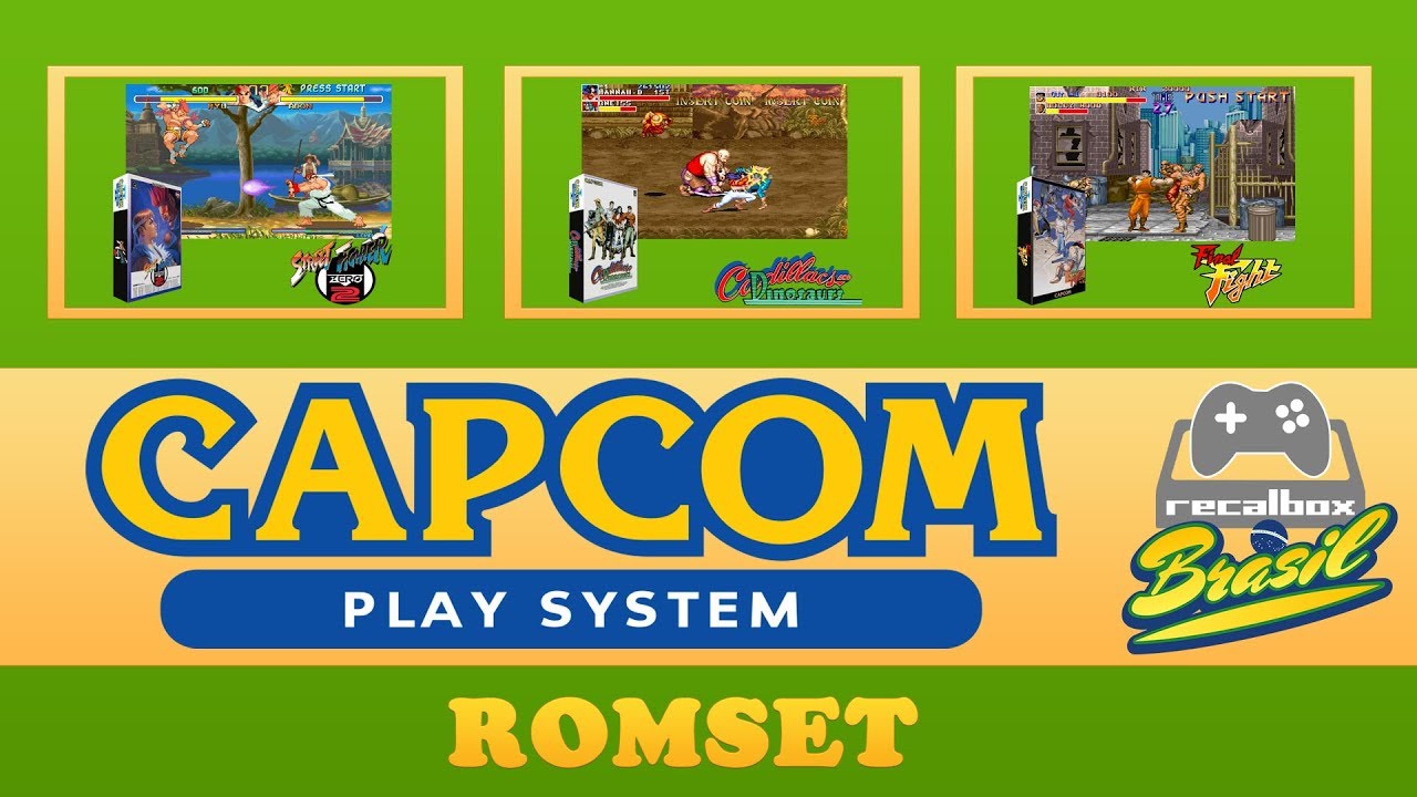 ROMS DE CAPCOM - CPS1 - CPS2 - CPS3 ( RCALBOX - BATOCERA - RETROPIE ...