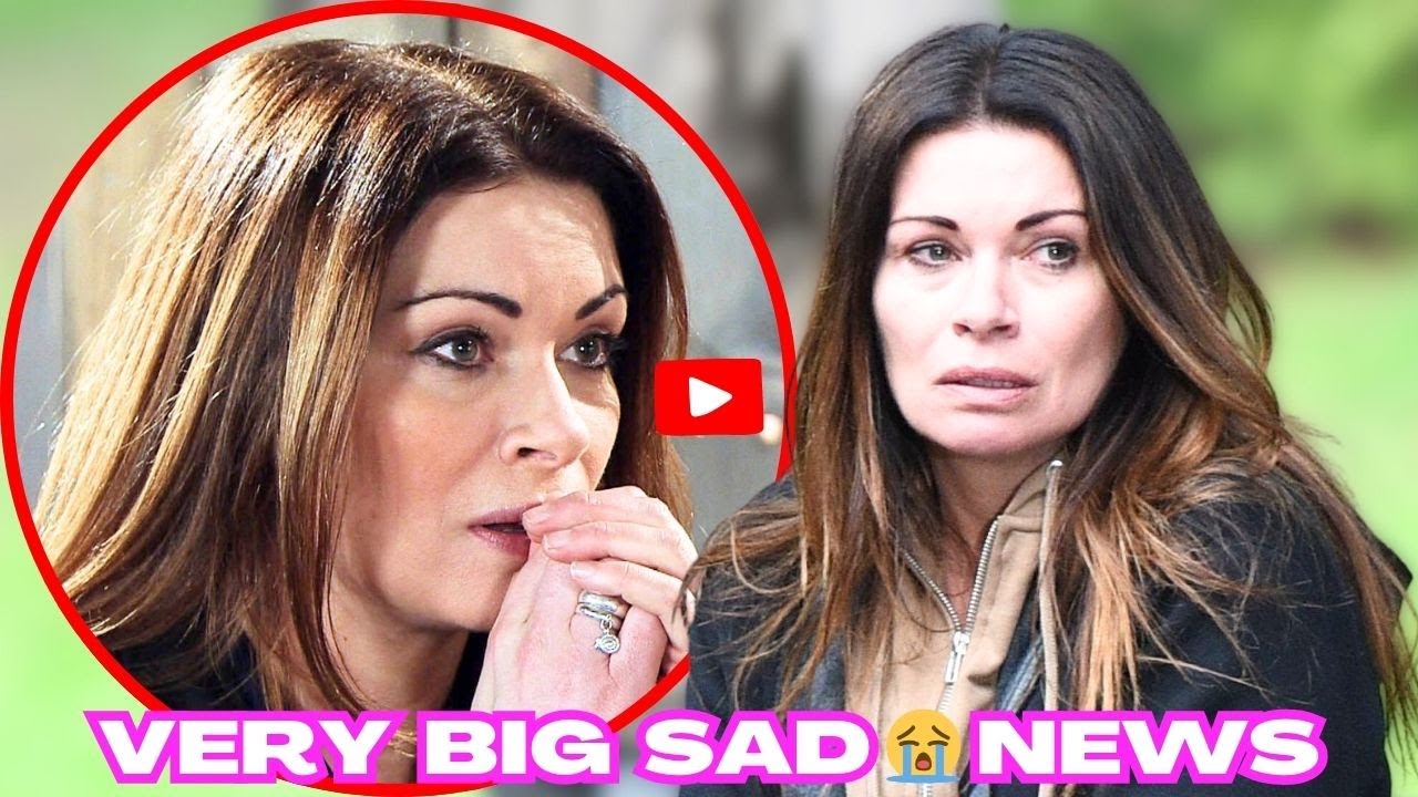 Very Big Sad😭News : Coronation Street Alison King in Tears Filming Soap ...