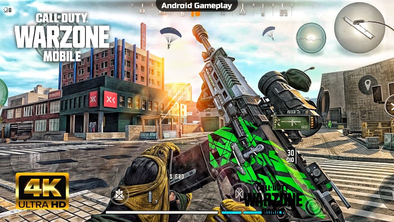 Warzone Mobile Ultra Low-Realistic 4K Graphics - Android Gameplay ...