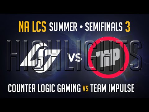 CLG vs TIP Game 3 HIGHLIGHTS | PLAYOFFS SEMI FINAL NA LCS Summer S5 2015 | CLG vs Team Impulse ...