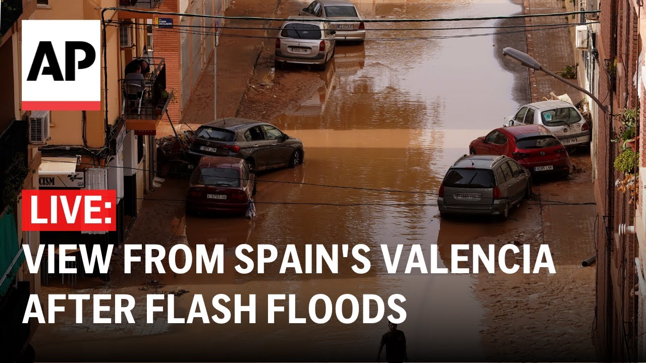 LIVE: View from Spain's Valencia after flash floods killed at least 72 ...