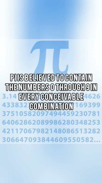 little-known facts about pi #informative #facts #funfacts #pi - YouTube