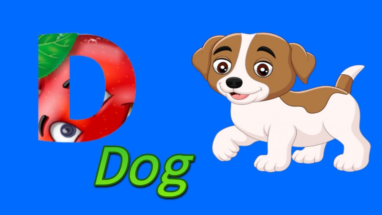 ABC phonics Song, alphabet phonics song for toddlers,D For Dog,part-9 ...