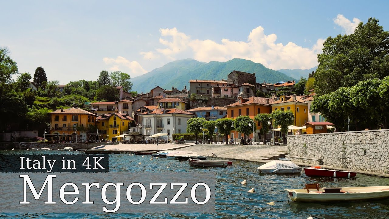 【4K】 Mergozzo | Walking Around A Lovely Old Village Near Lake Maggiore ...