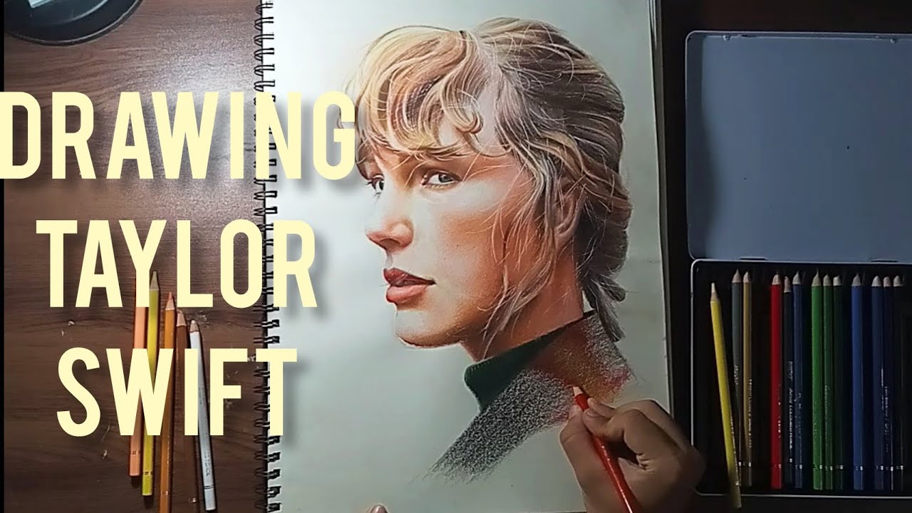 Drawing Taylor Swift | An Evermore Outtake - YouTube
