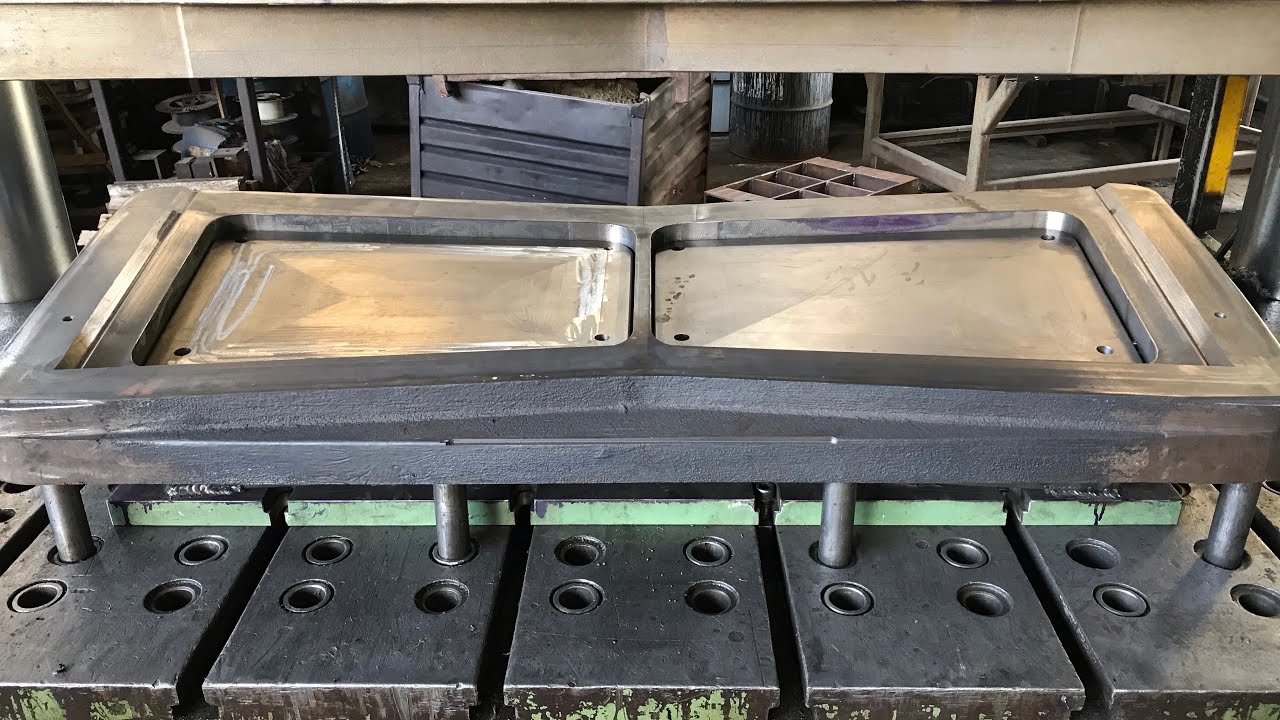 Processo de estampagem de chapas metálicas - YouTube