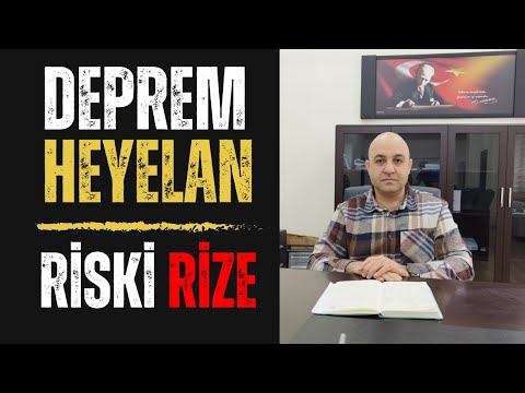 Rize’de Deprem ve Heyelan Riski: Bilimsel Çözümler ve Uyarılar!  RTEÜ Prof. Dr. AYBERK KAYA