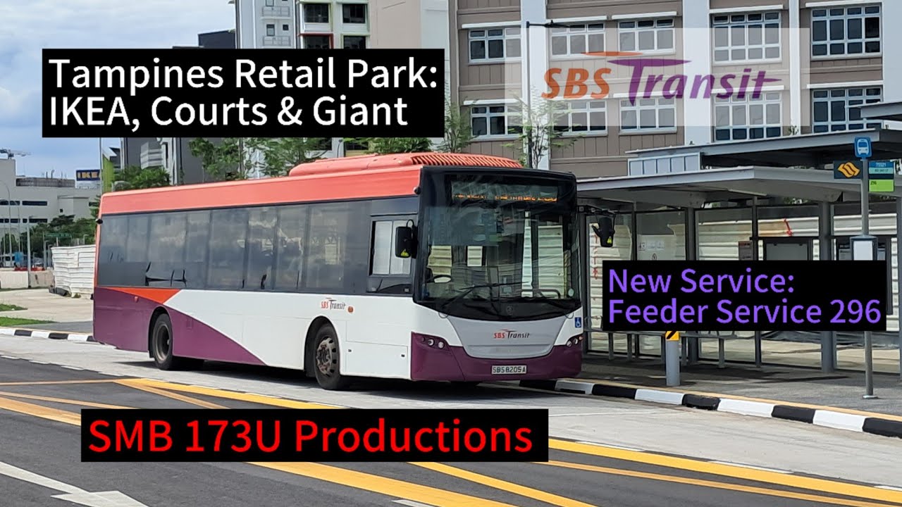 New Feeder Service: Service 296 - YouTube