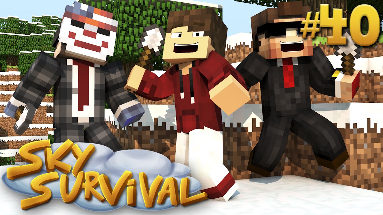 SPLEEF MUITO INSANO! - SKY SURVIVAL #40 - YouTube