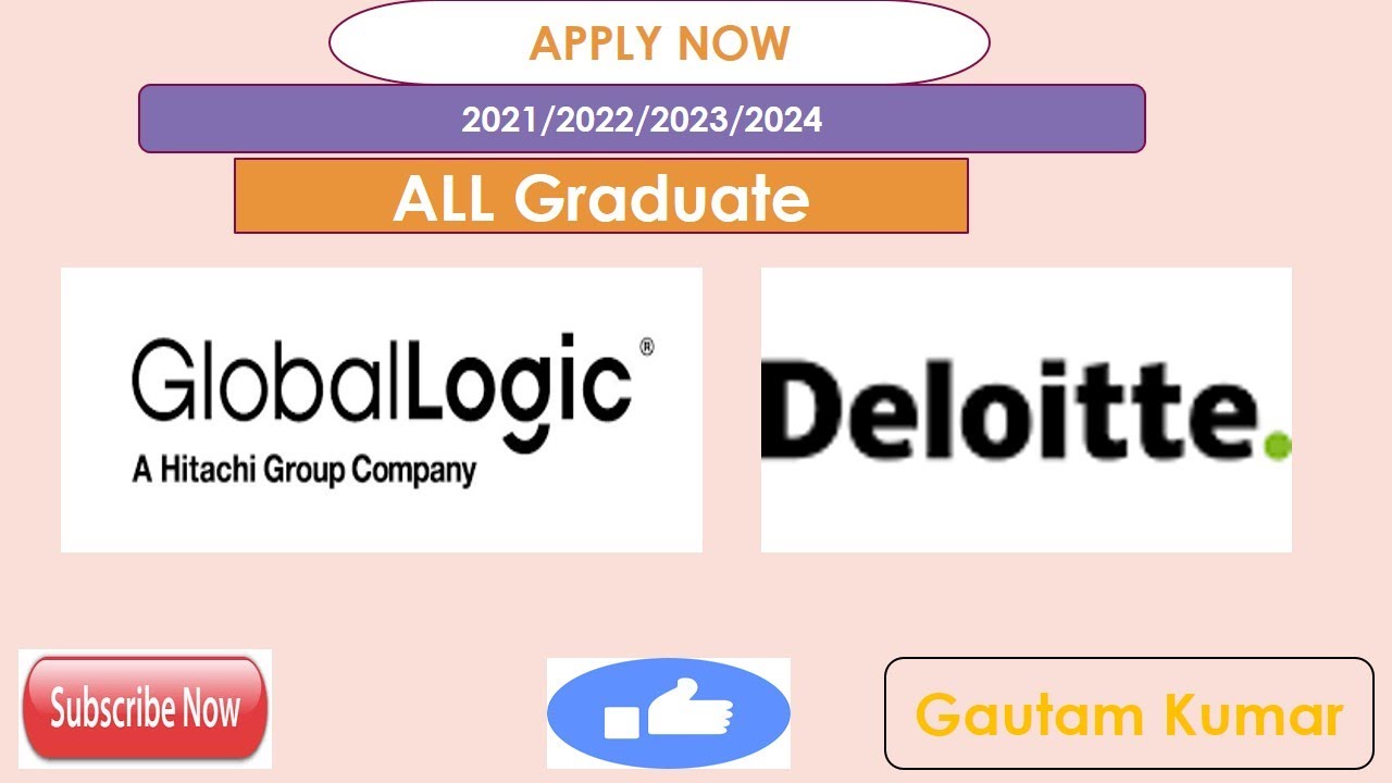 Deloitte fresher Recruitment 2023 | globallogic Hiring 2023 | Power Bi ...