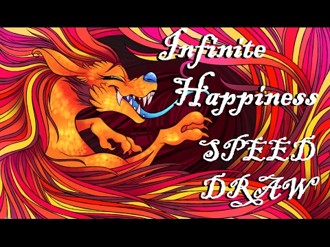 Infinite Happy - SPEED DRAW - YouTube