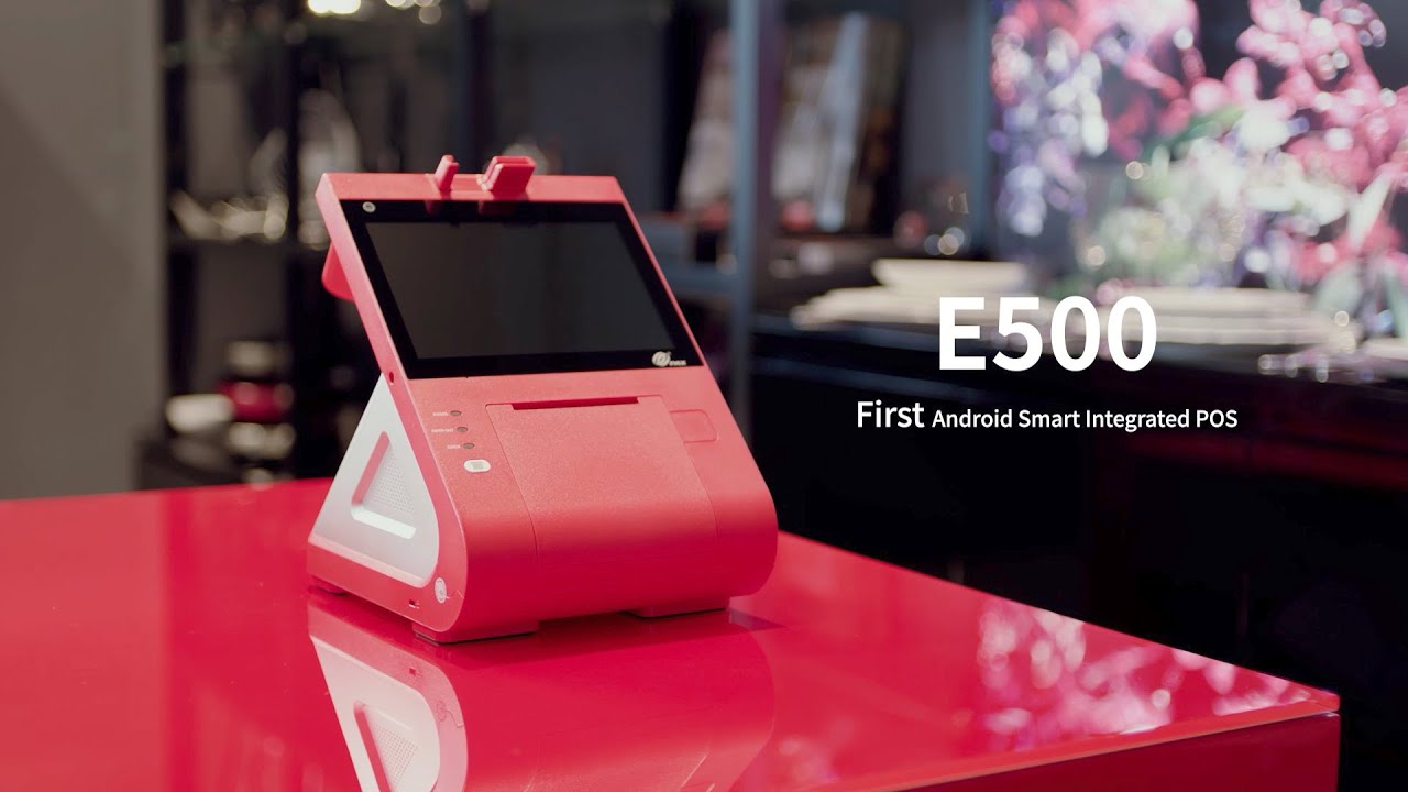 PAX E500 Integrated SmartECR Ideal for Retailing - YouTube