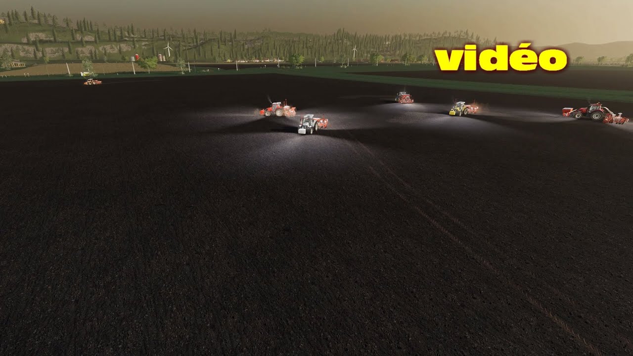 AutoDrive+CoursePlay FS19 - YouTube