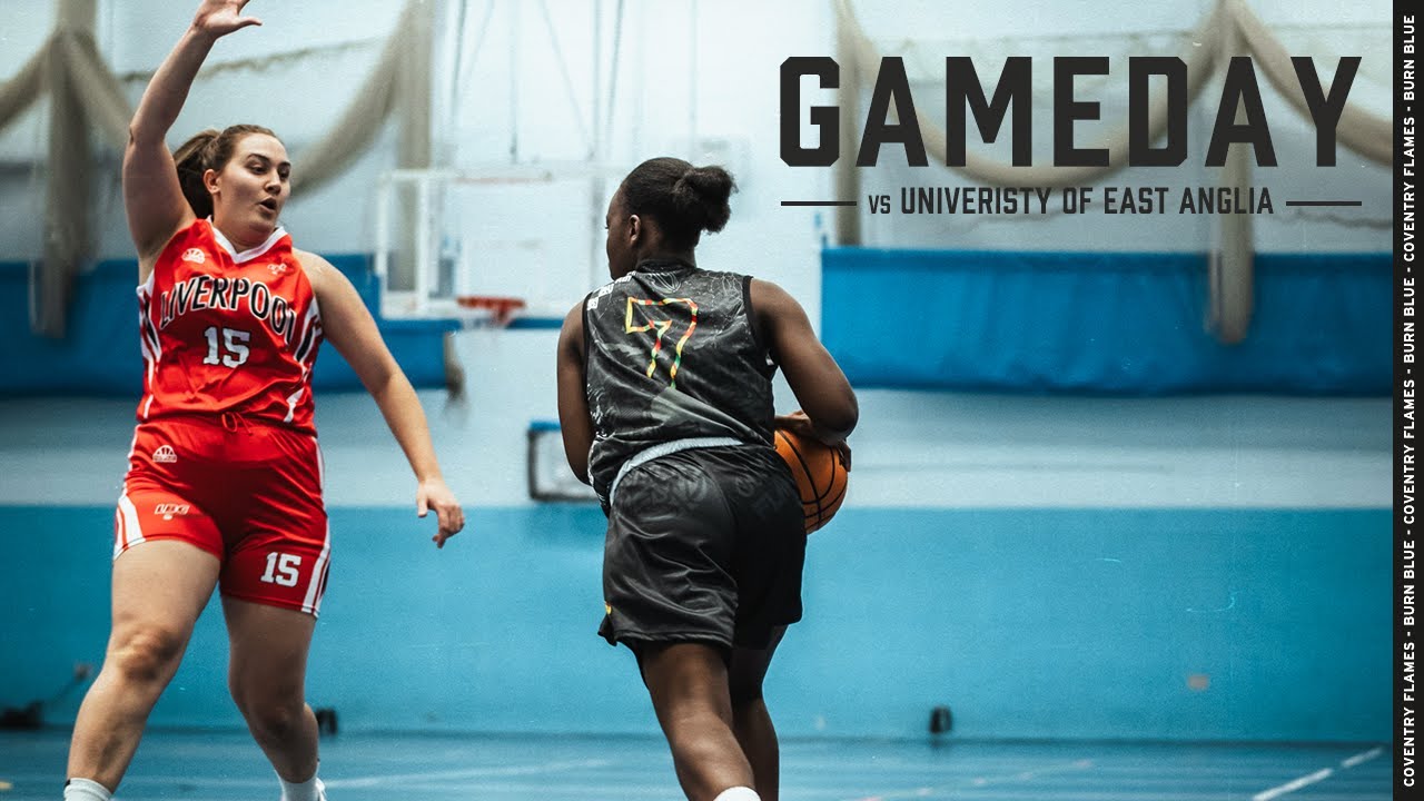 Coventry Flames WBB vs UEA - 23/24 Season - YouTube