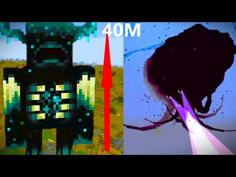 GİANT Warden VS Wither Storm - YouTube