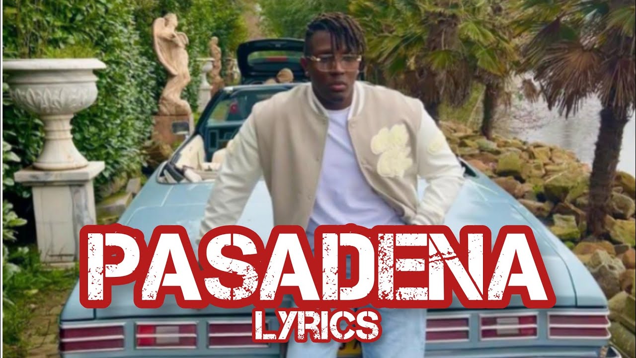 Christopher Muneza - PASADENA (Official Lyrics Video) - YouTube